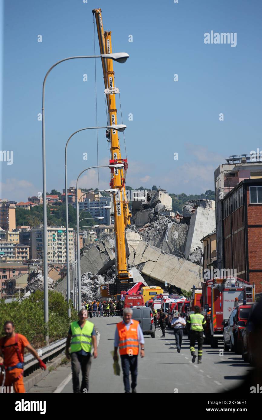 Images reveal the extent of the damage after a major motorway bridge ...