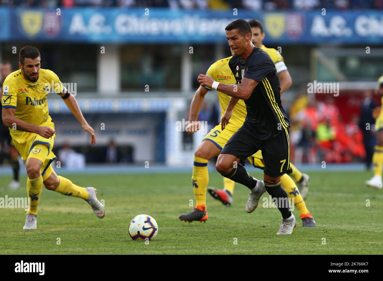 Juventus' Cristiano Ronaldo©Pierre Teyssot/MAXPPP ; 18th August 2018 ...