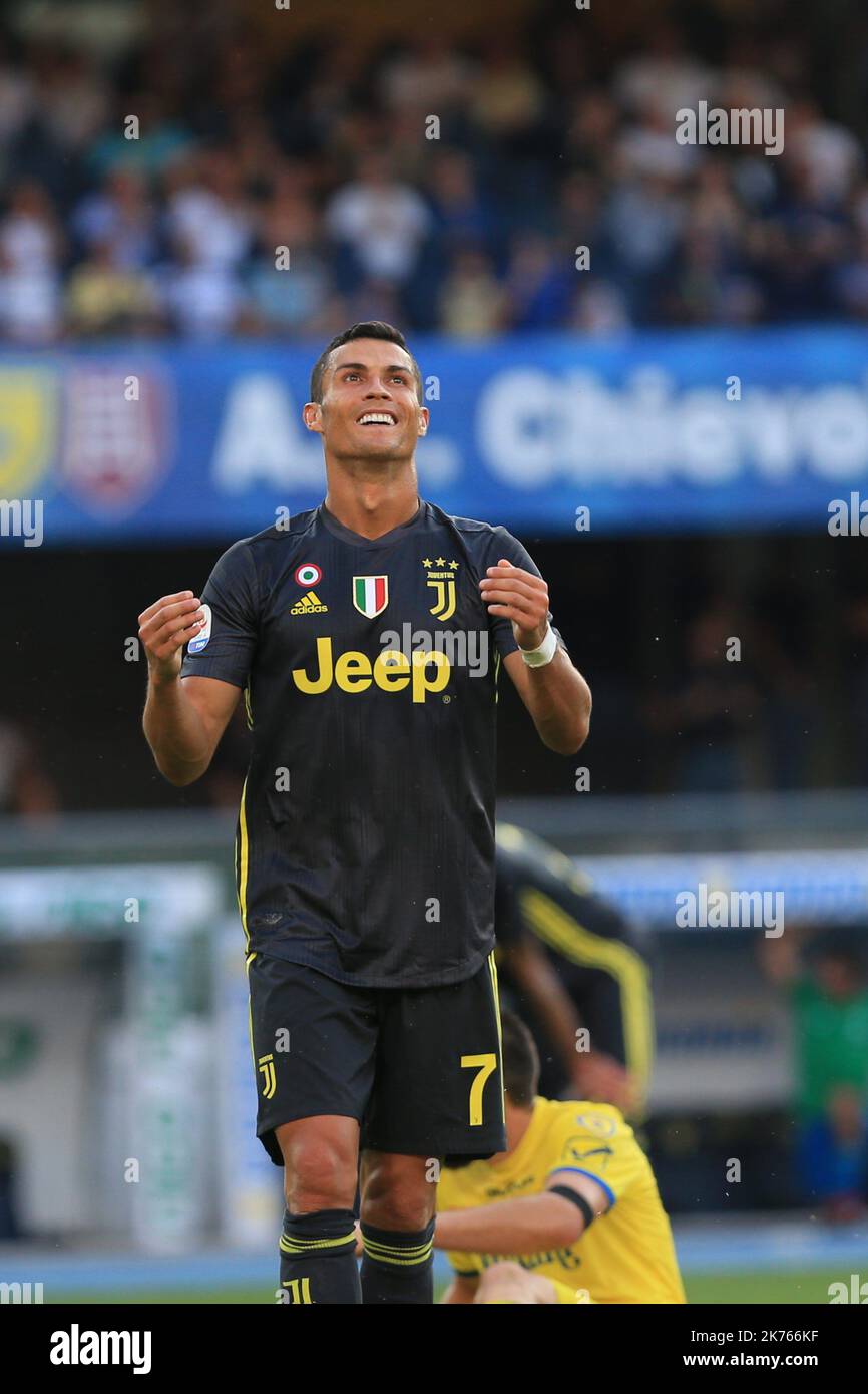 Juventus Cristiano Ronaldo Pierre Teyssot Maxppp 18th August 2018