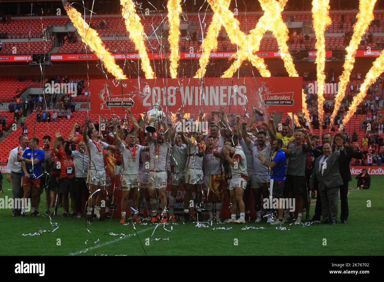 les dragons catalans gagne la coupe d'angleterre 2018 the Catalan ...