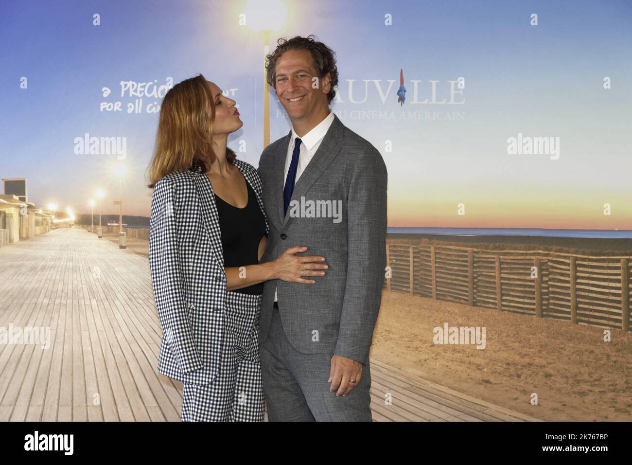 Jordana Spiro, Matthew Spitzer attending a photocall for the movie ...