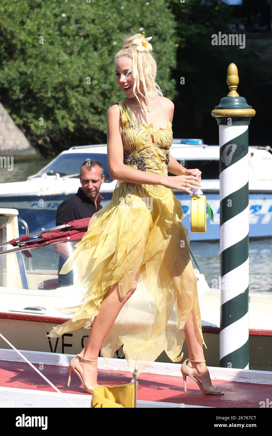 Princess Maria Carolina de Bourbon arrives at the 75th Venice Film ...