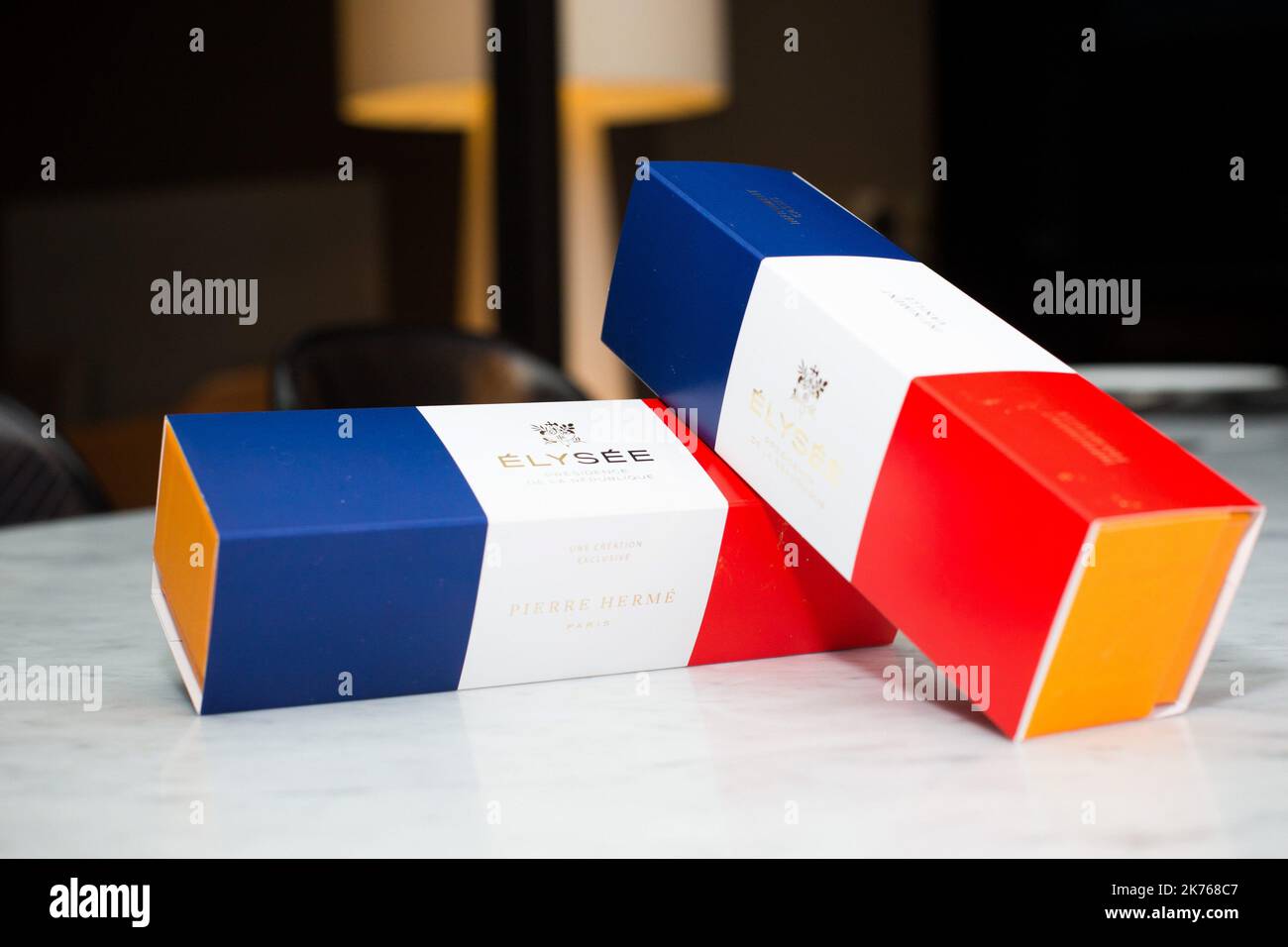 Images of Elysee palace marketing in partnership with various French ...
