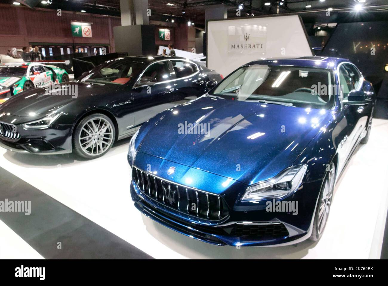 Maserati SQ 4 . - Paris, France, oct 2nd 2018 - The first press day of ...