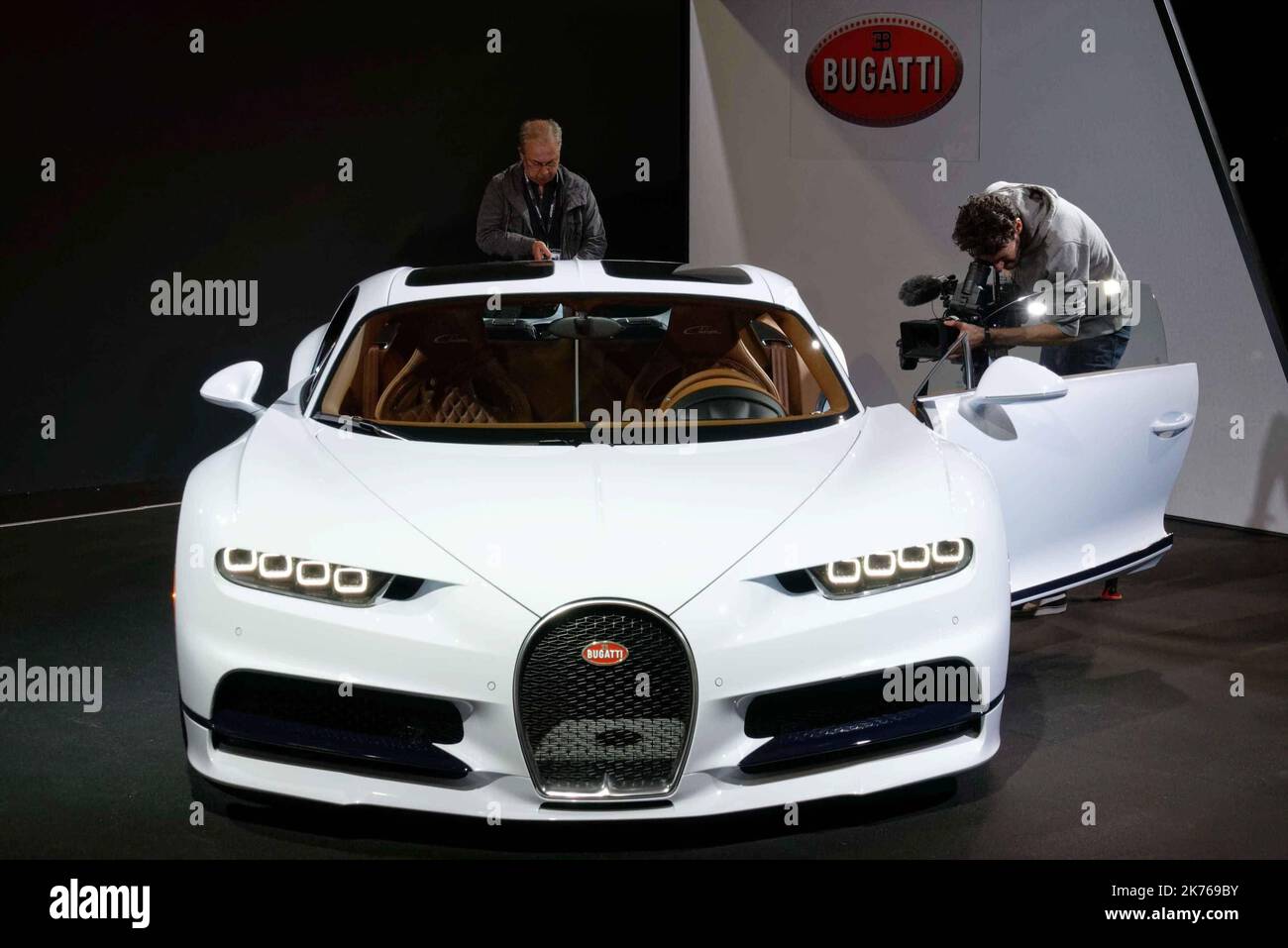 Bugatti . - Paris, France, oct 2nd 2018 - The first press day of the ...