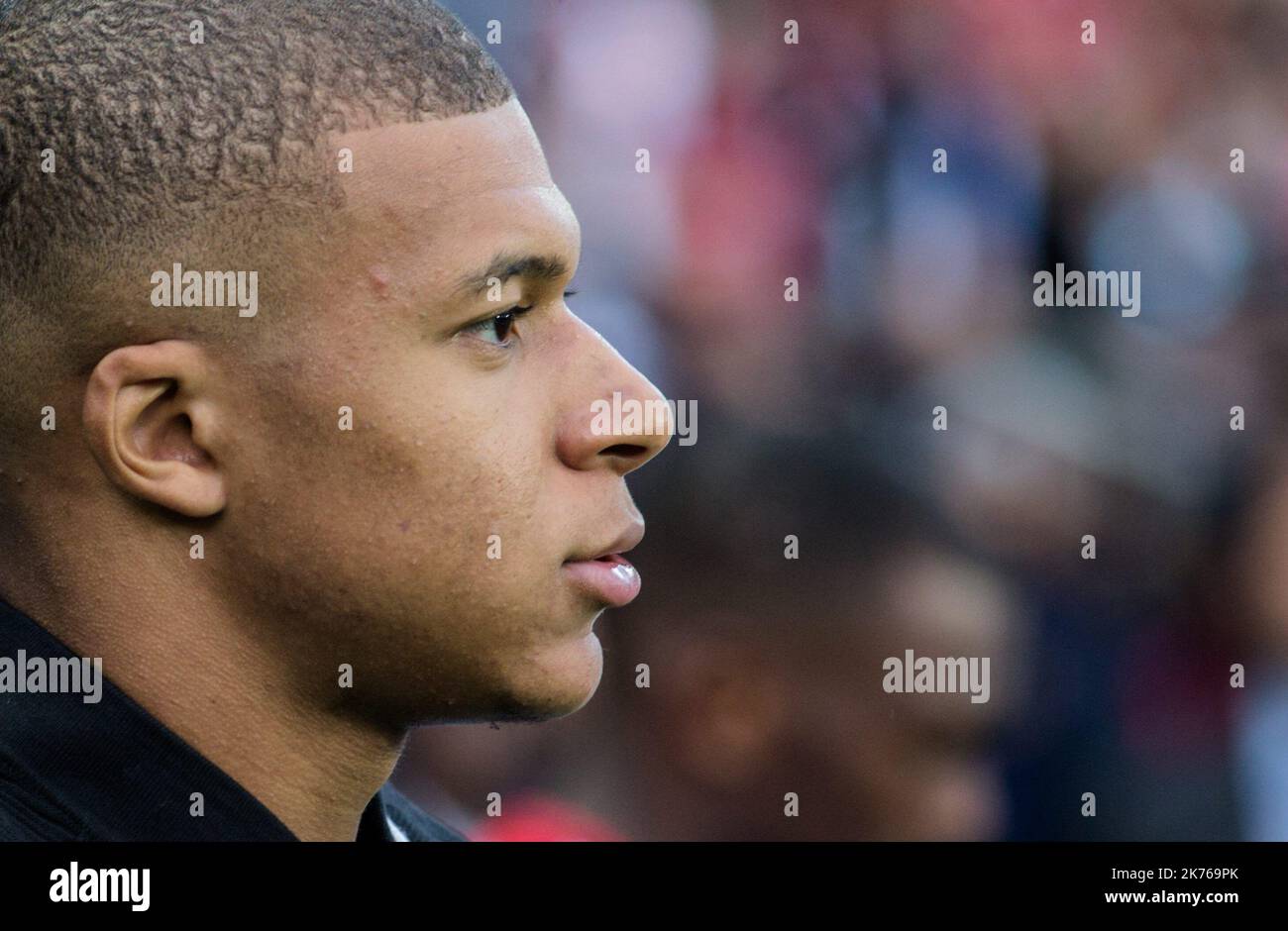 Kylian Mbappe (PSG) during UEFA Champions League match between Paris ...
