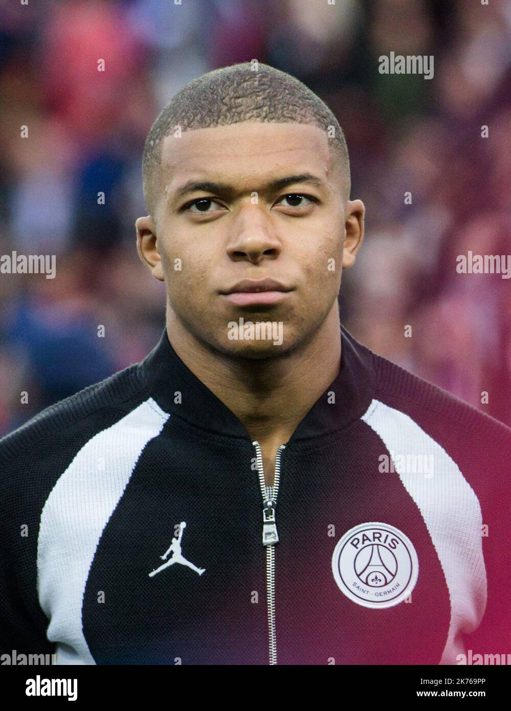 Kylian Mbappe (PSG) during UEFA Champions League match between Paris ...