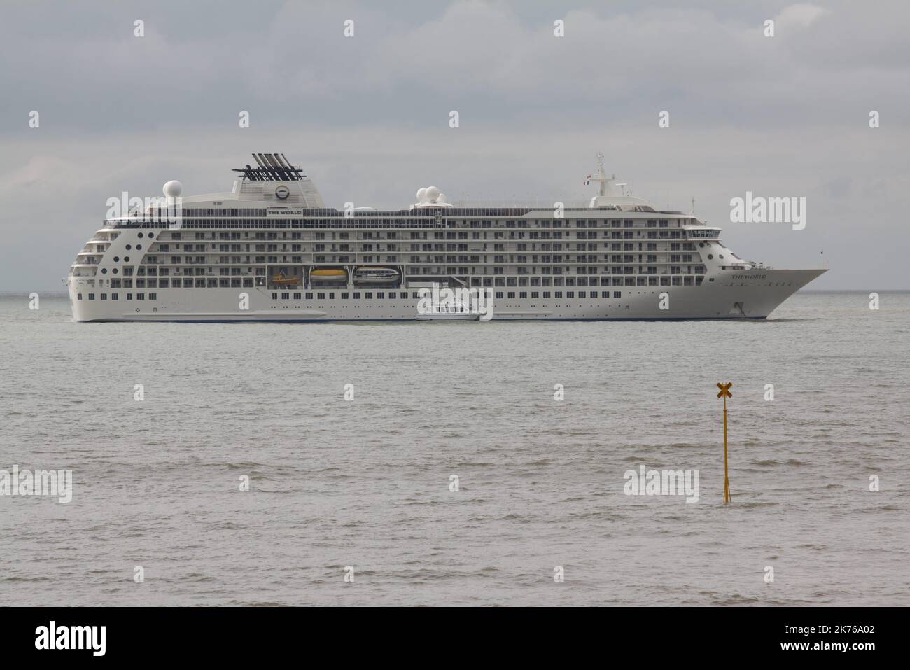 Royan, France, oct 7th 2018 - The World in front of Royan. The largest ...