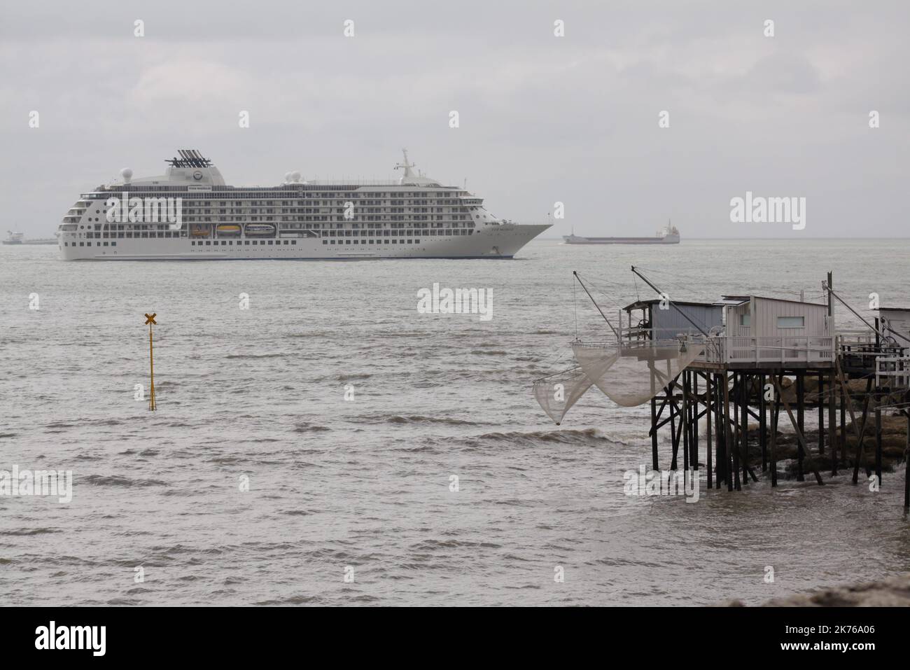 Royan, France, oct 7th 2018 - The World in front of Royan. The largest ...