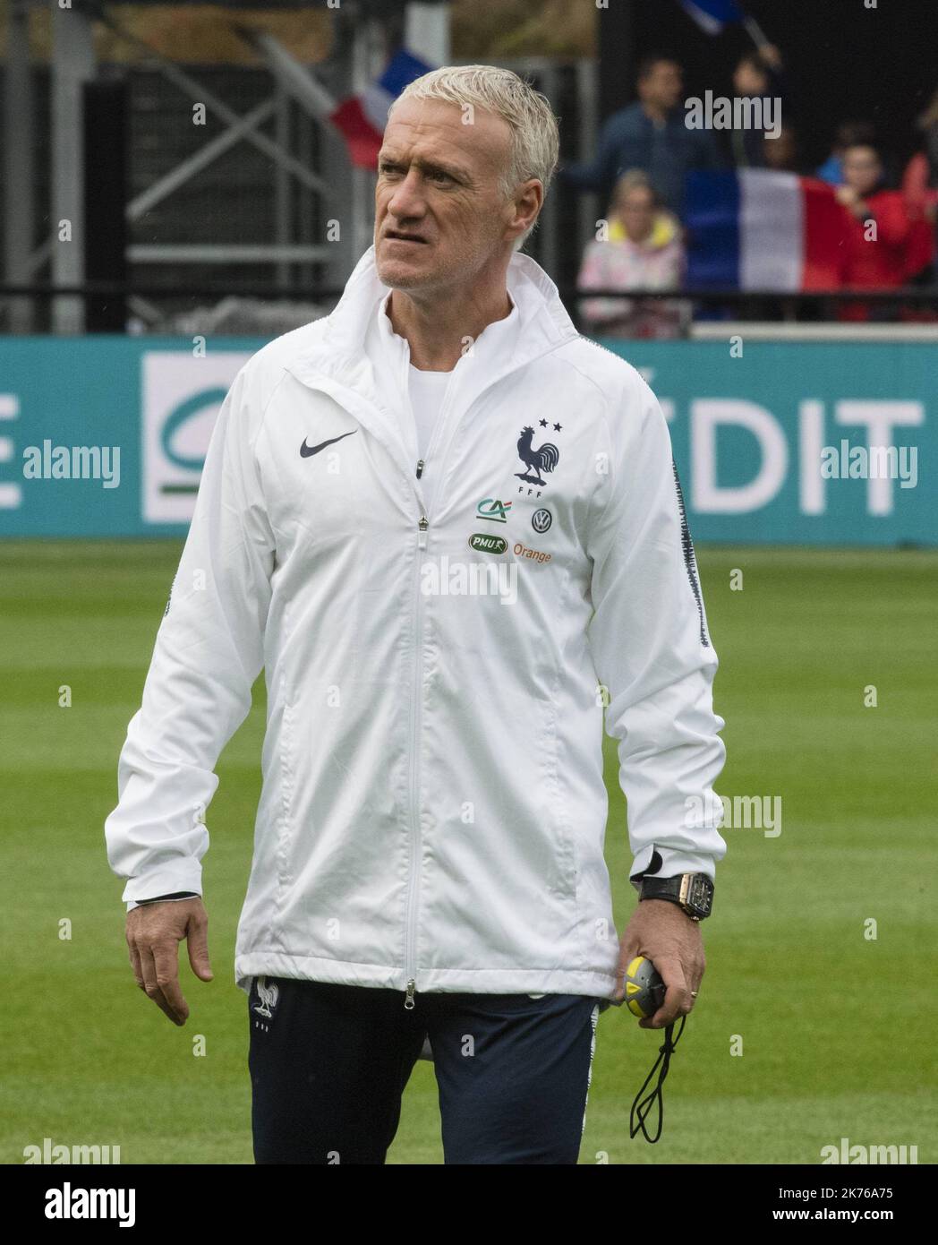 Didier DESCHAMPS PHOTO : PHILIPPE RENAULT - Training session of France ...