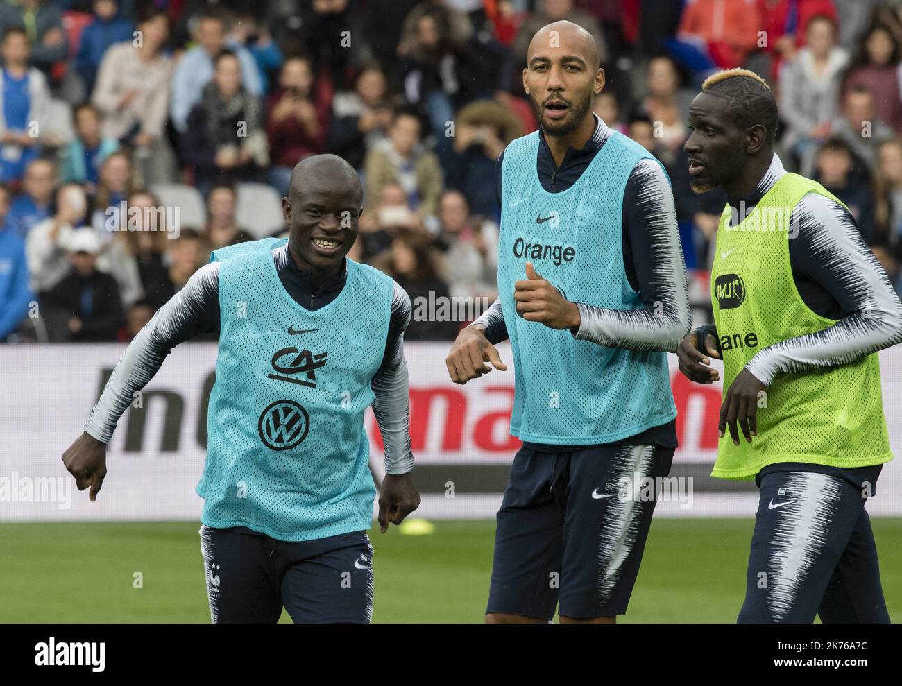 N'Golo KANTE, Steven NZONZI, Mamadou SAKHO PHOTO : PHILIPPE RENAULT ...