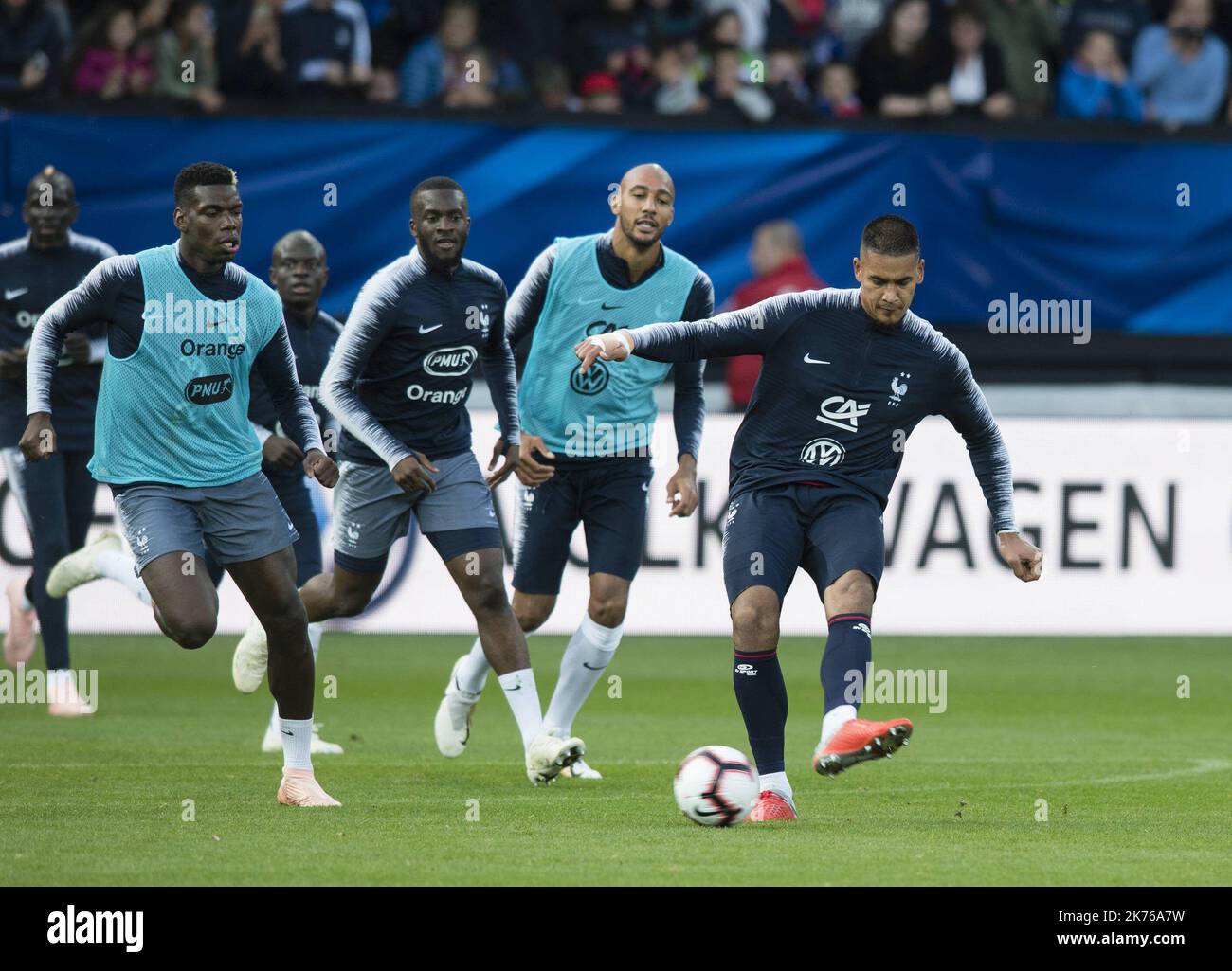 Paul PGBA, Thomas LEMAR, Steven NZONZI et Alphonse AREOLA PHOTO ...