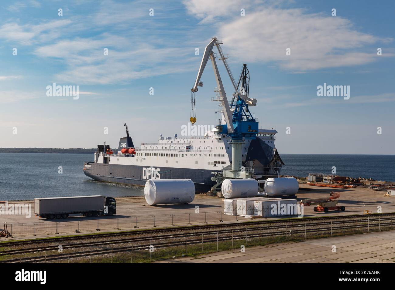 Pine tree trunks. Intentional camera motion. Motion blur. Abstract ...