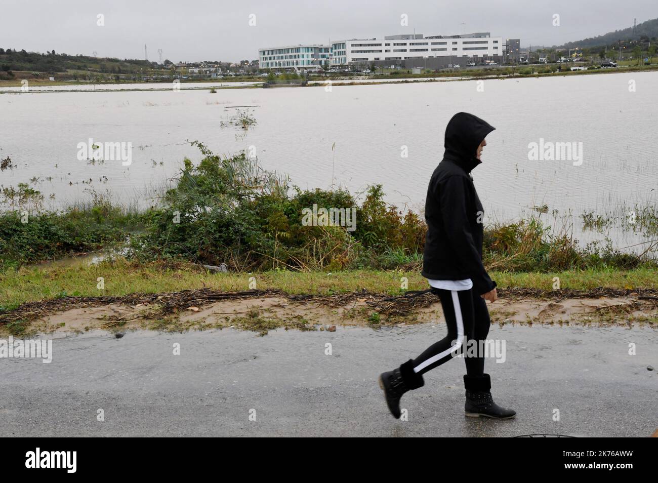 French village underwater following heavy rains that saw rivers ...