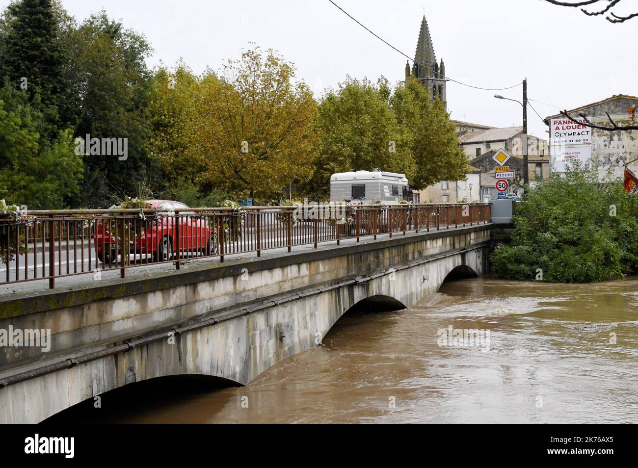 French village underwater following heavy rains that saw rivers ...