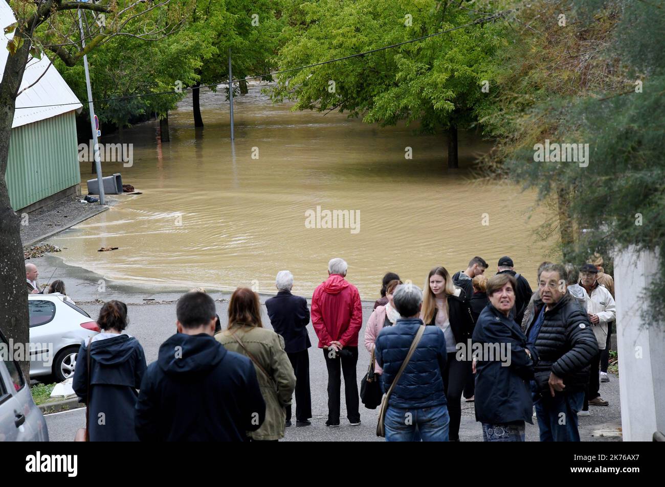 French village underwater following heavy rains that saw rivers ...