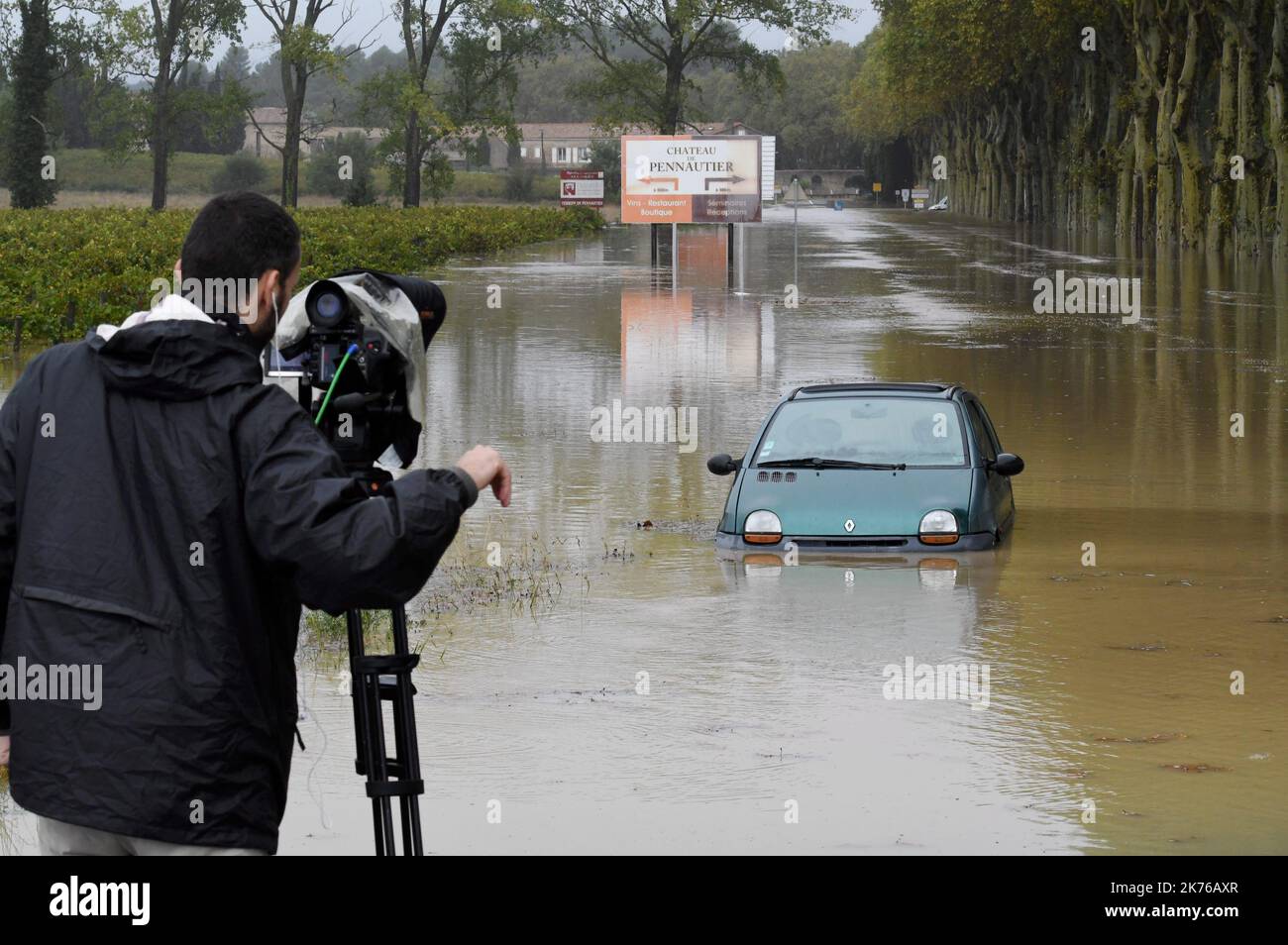 French village underwater following heavy rains that saw rivers ...