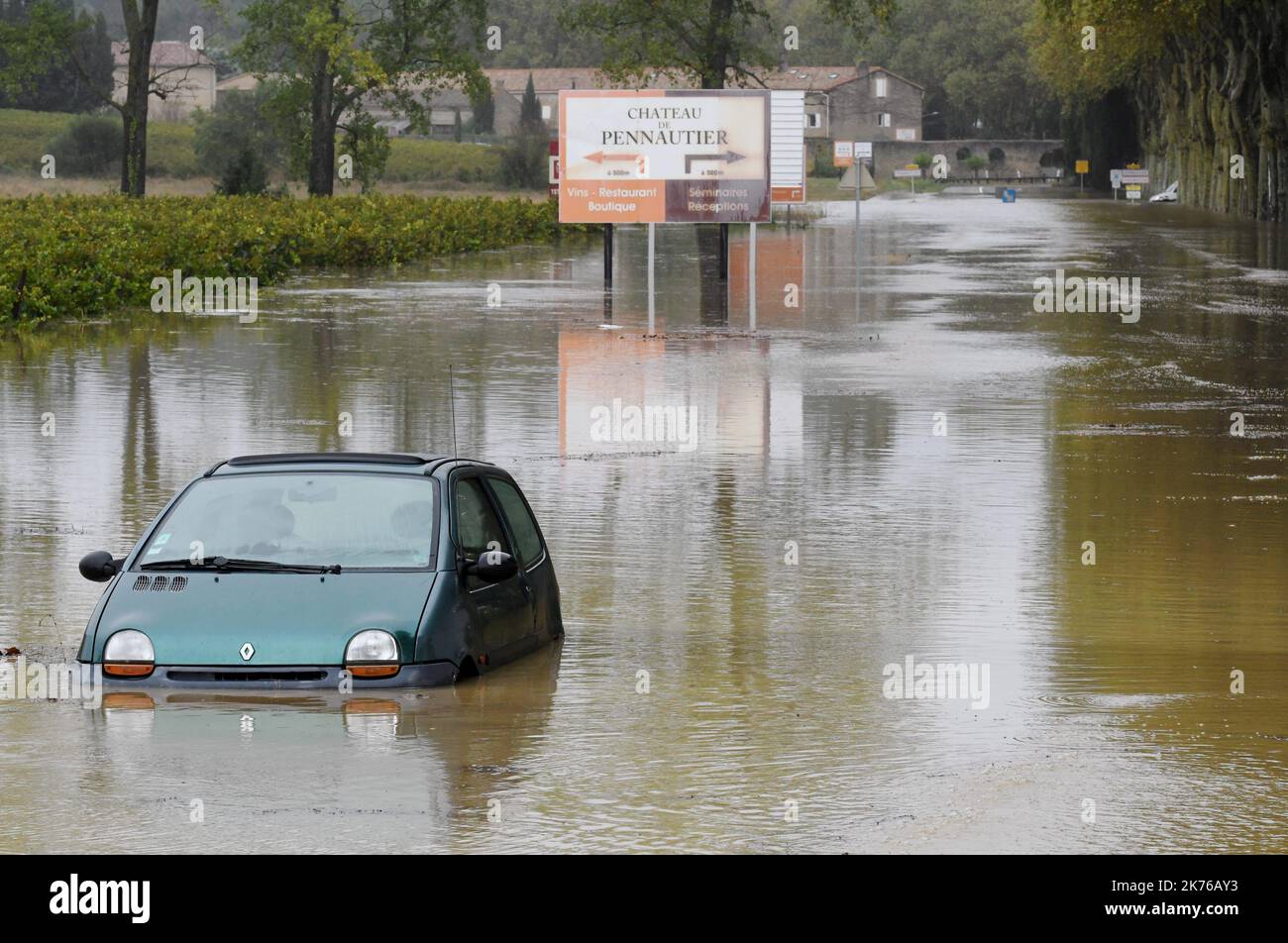French village underwater following heavy rains that saw rivers ...