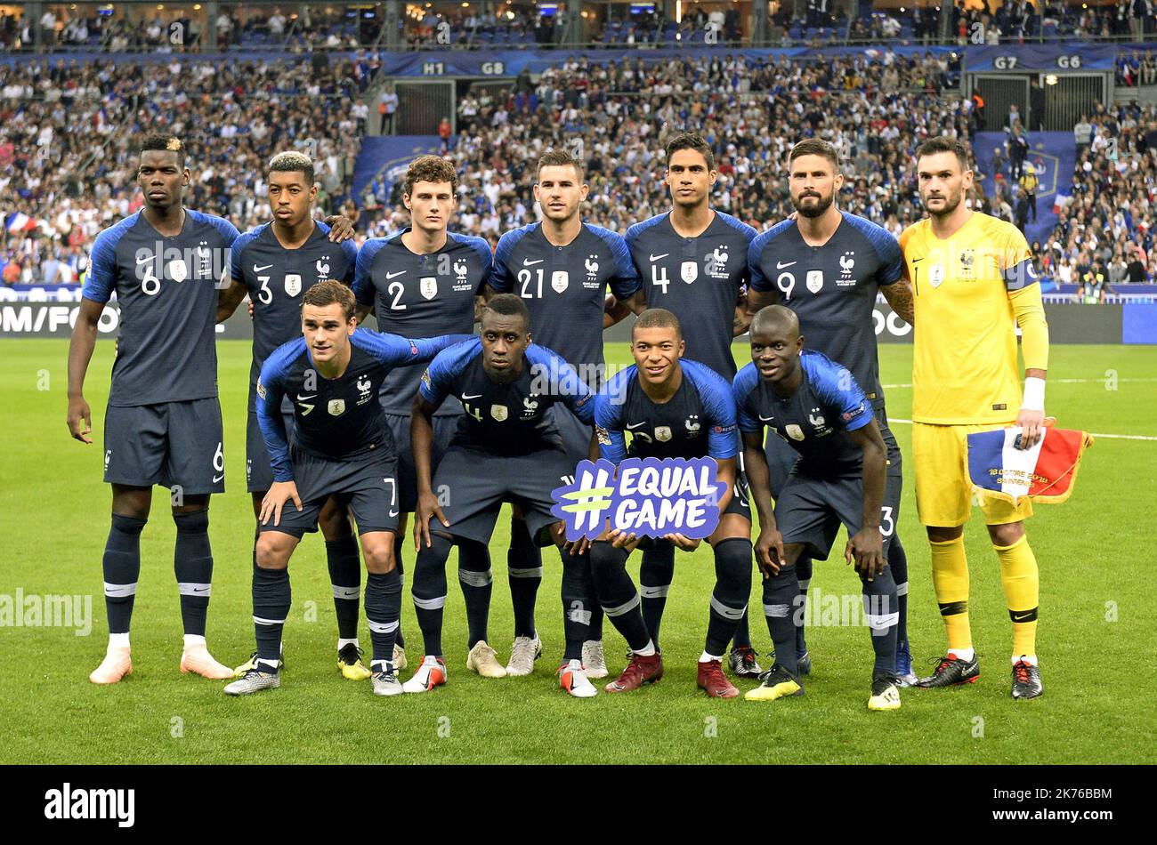 L'EQUIPE DE FRANCE Stock Photo - Alamy