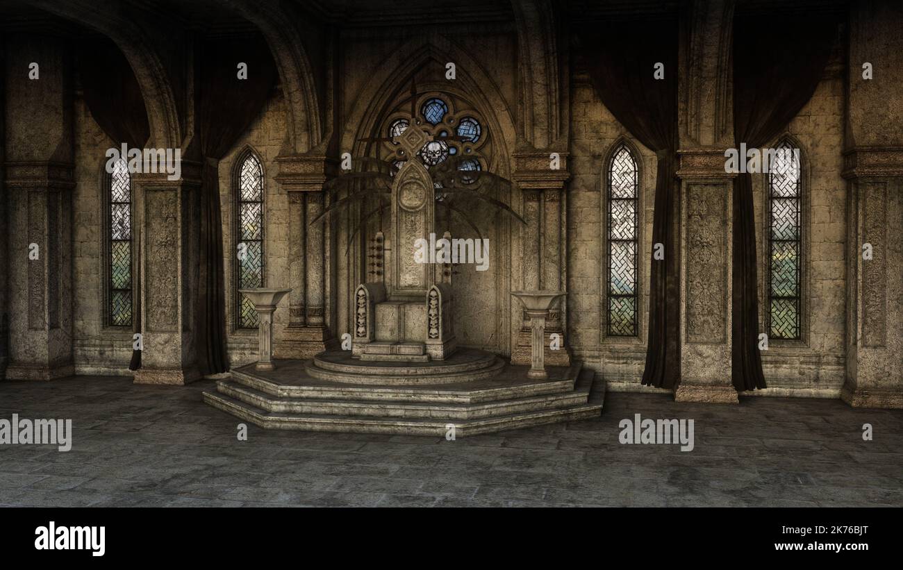 Medieval Castle Throne Room