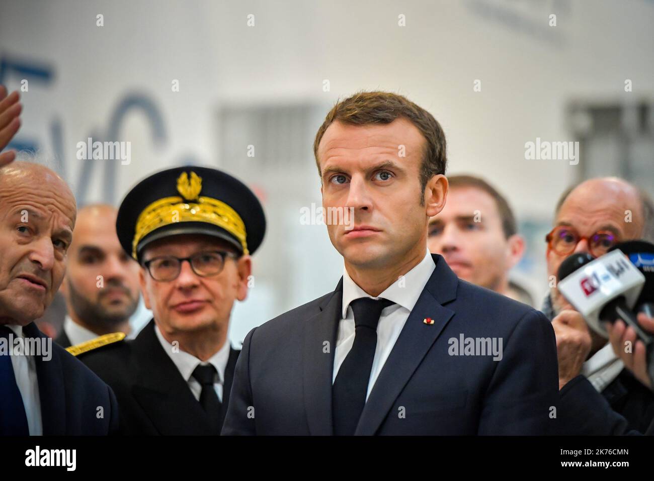 French President Emmanuel Macron Stock Photo - Alamy