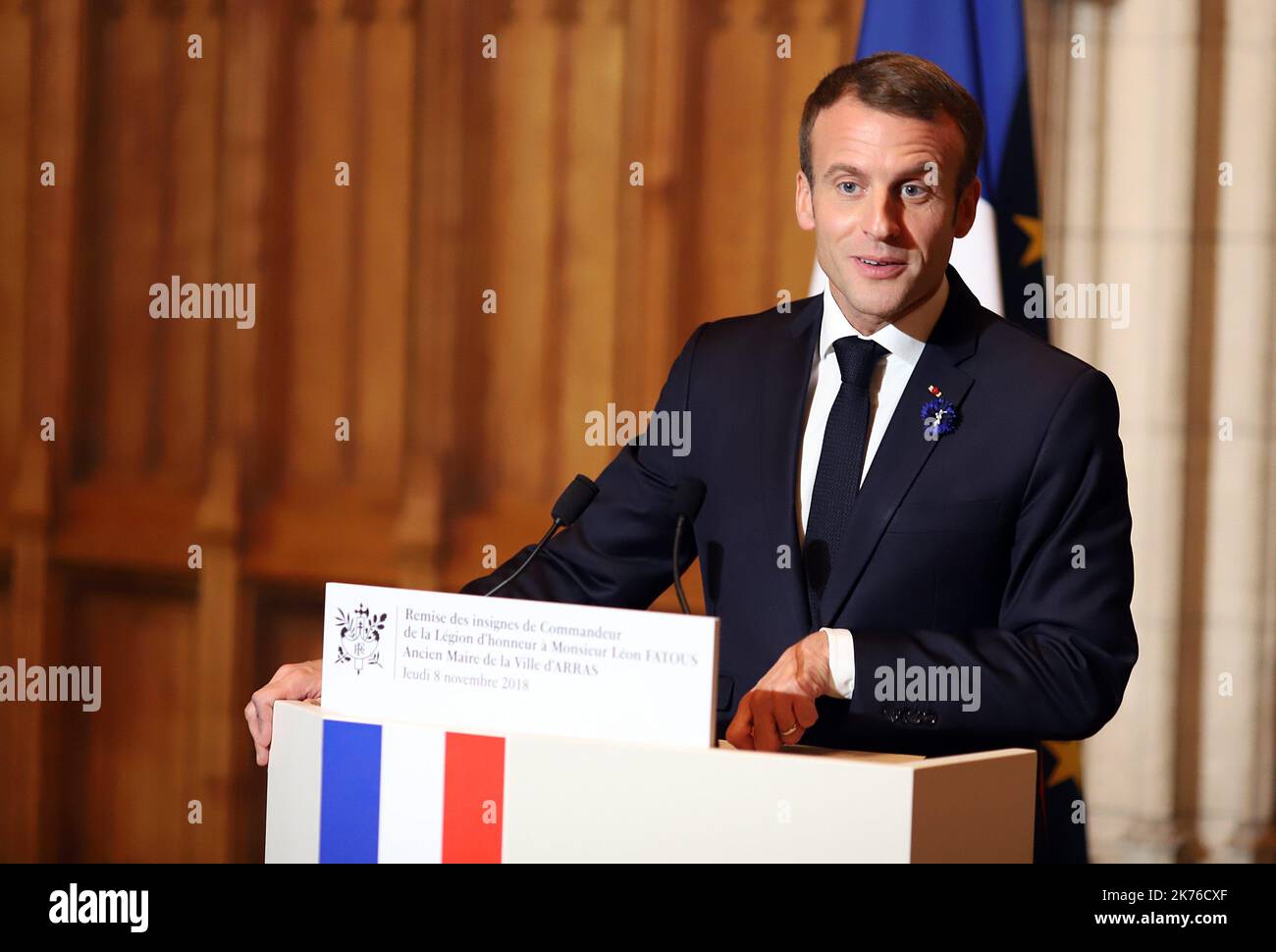 French President Emmanuel Macron Stock Photo - Alamy