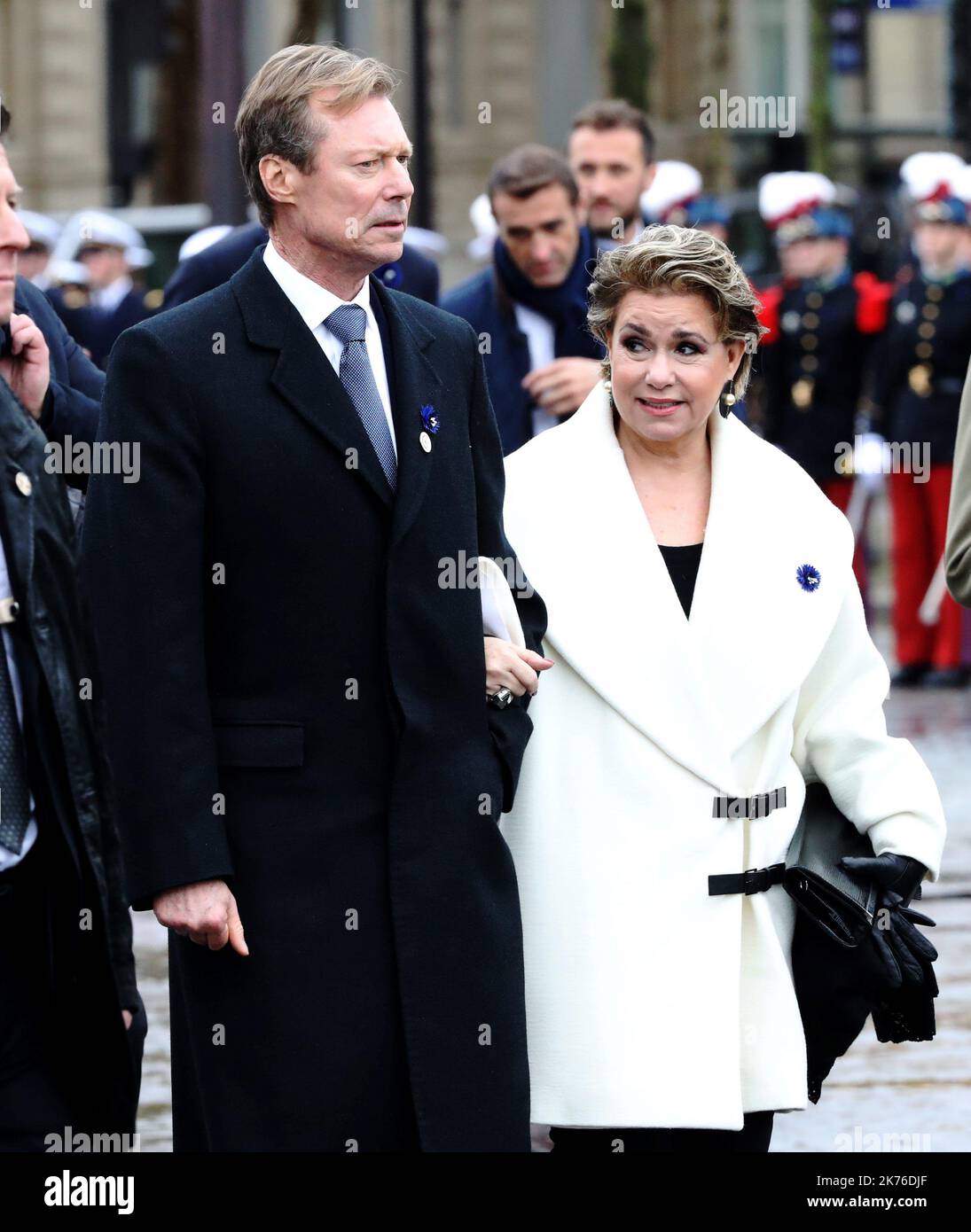 Le grand-duc Henri de Luxembourg at the Commemorations marking the ...