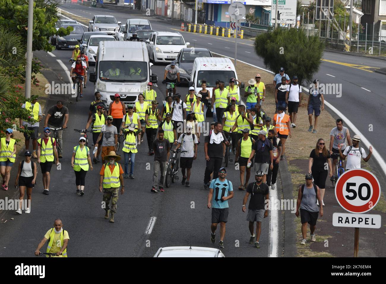 French fuel protests Stock Photo - Alamy