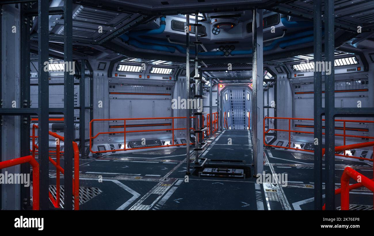 Inside Sci Fi Space Station