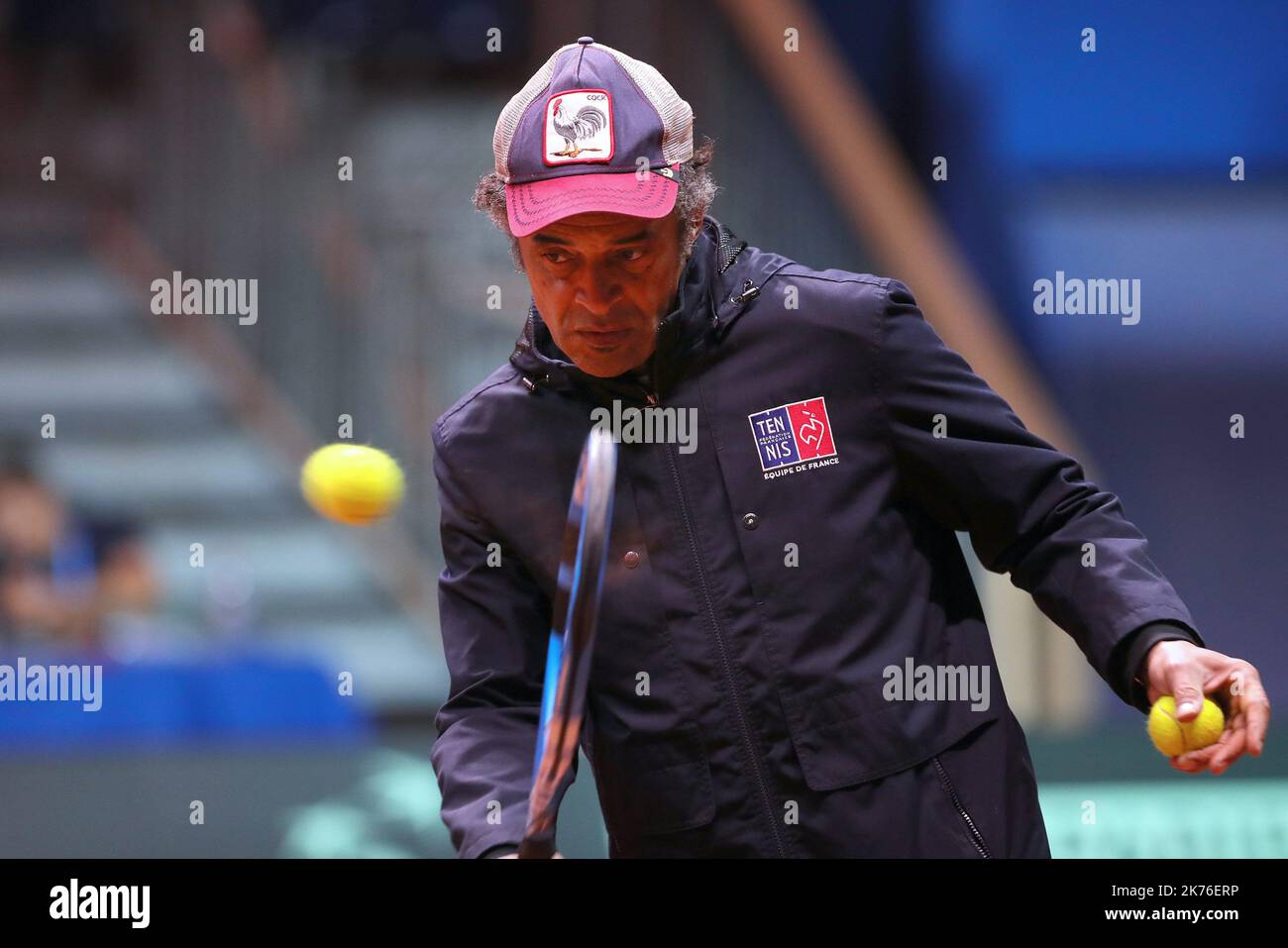 France national team for Cup David at training before competition ...