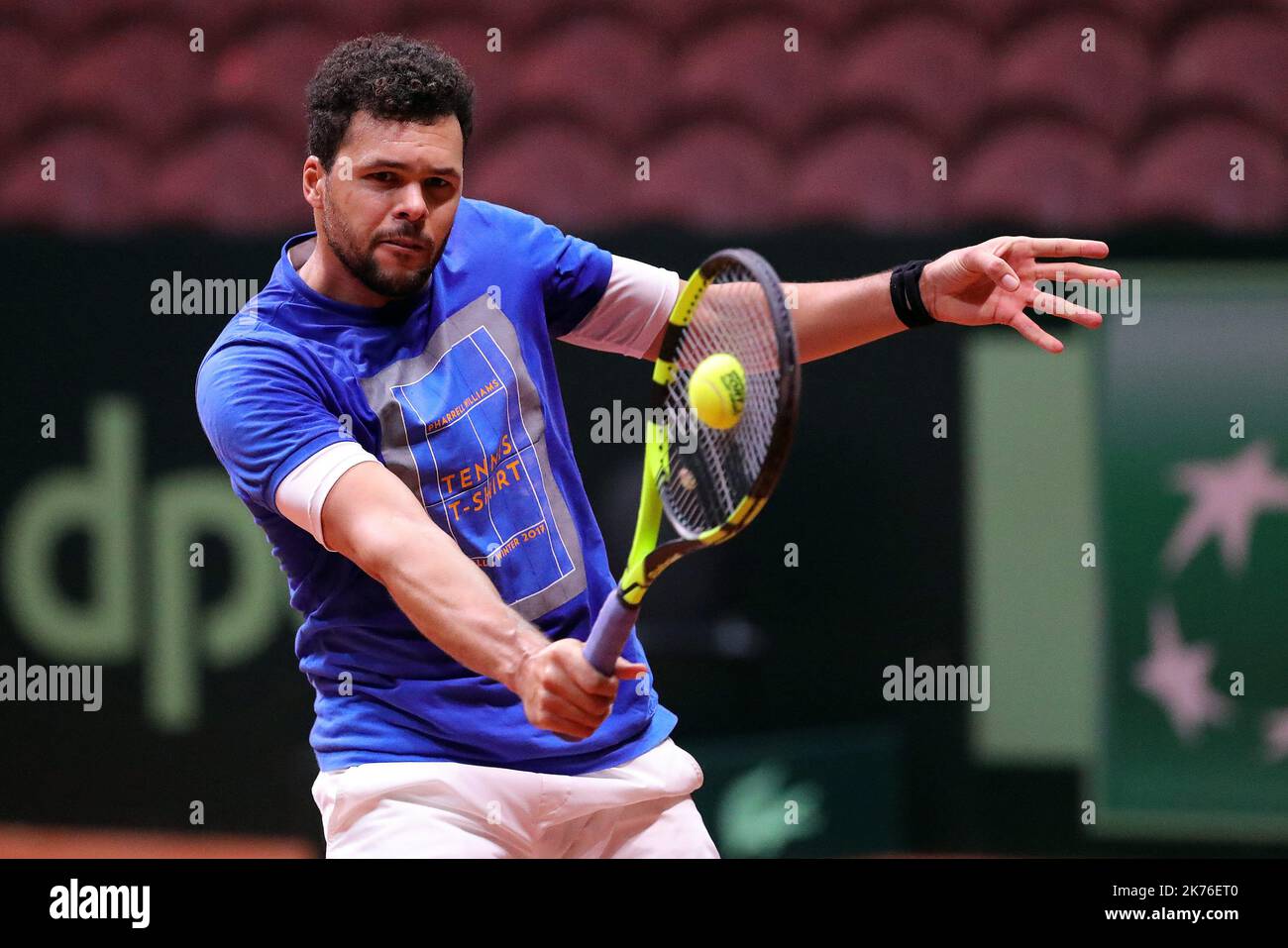 France national team for Cup David at training before competition ...