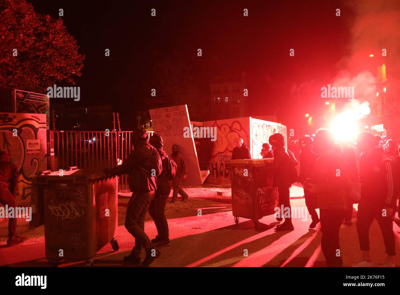 French fuel protests Stock Photo - Alamy