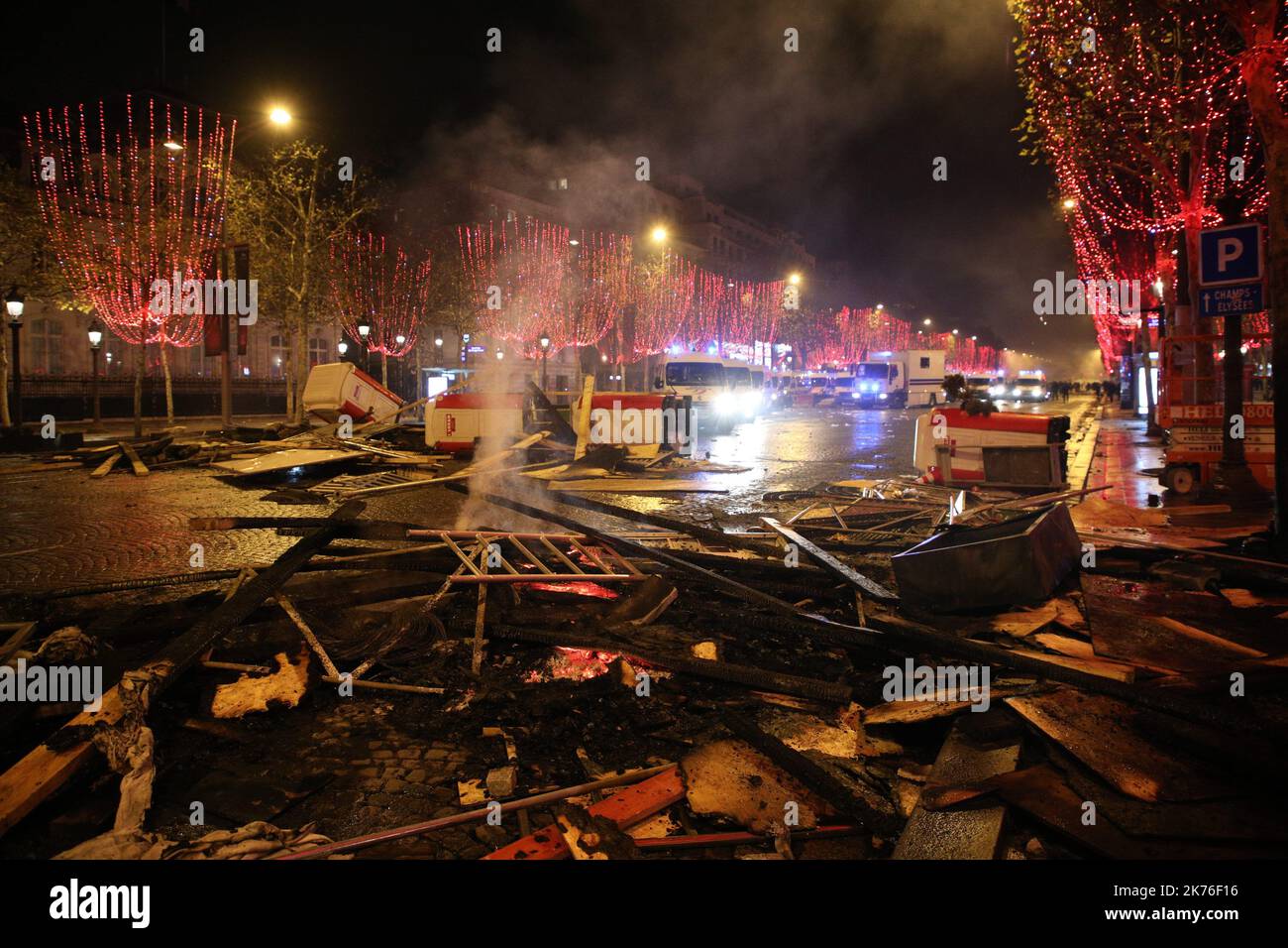 French fuel protests Stock Photo - Alamy