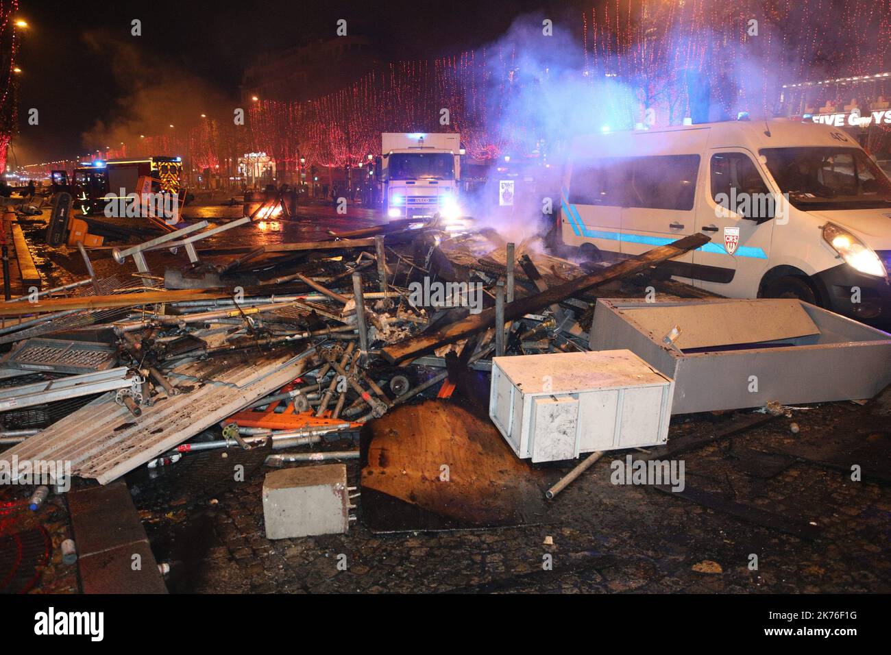 French fuel protests Stock Photo - Alamy