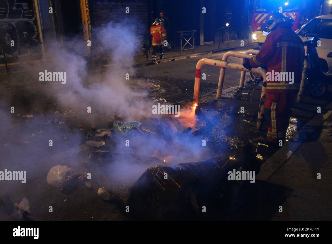 French fuel protests Stock Photo - Alamy