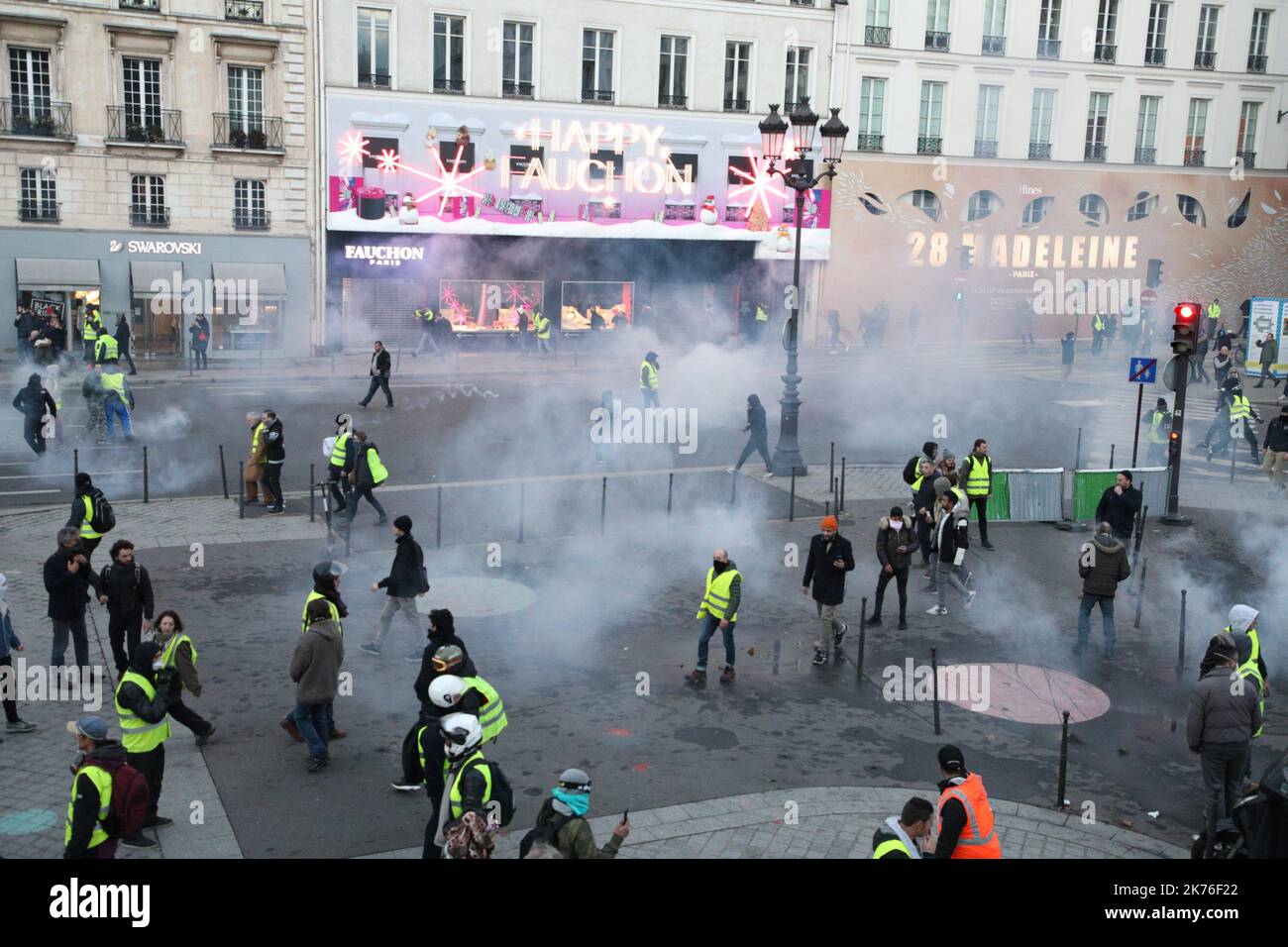 French fuel protests Stock Photo - Alamy
