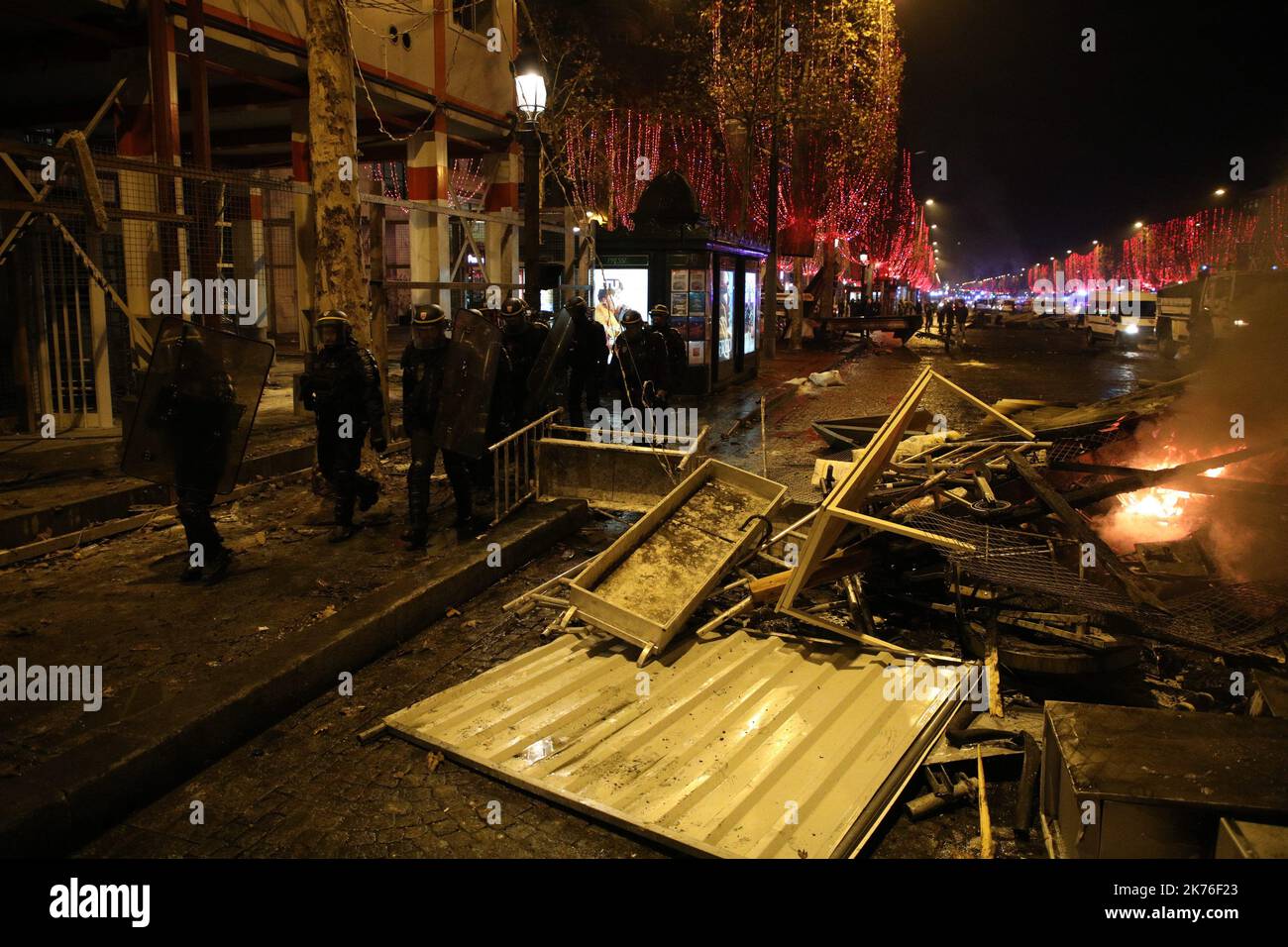 French fuel protests Stock Photo - Alamy