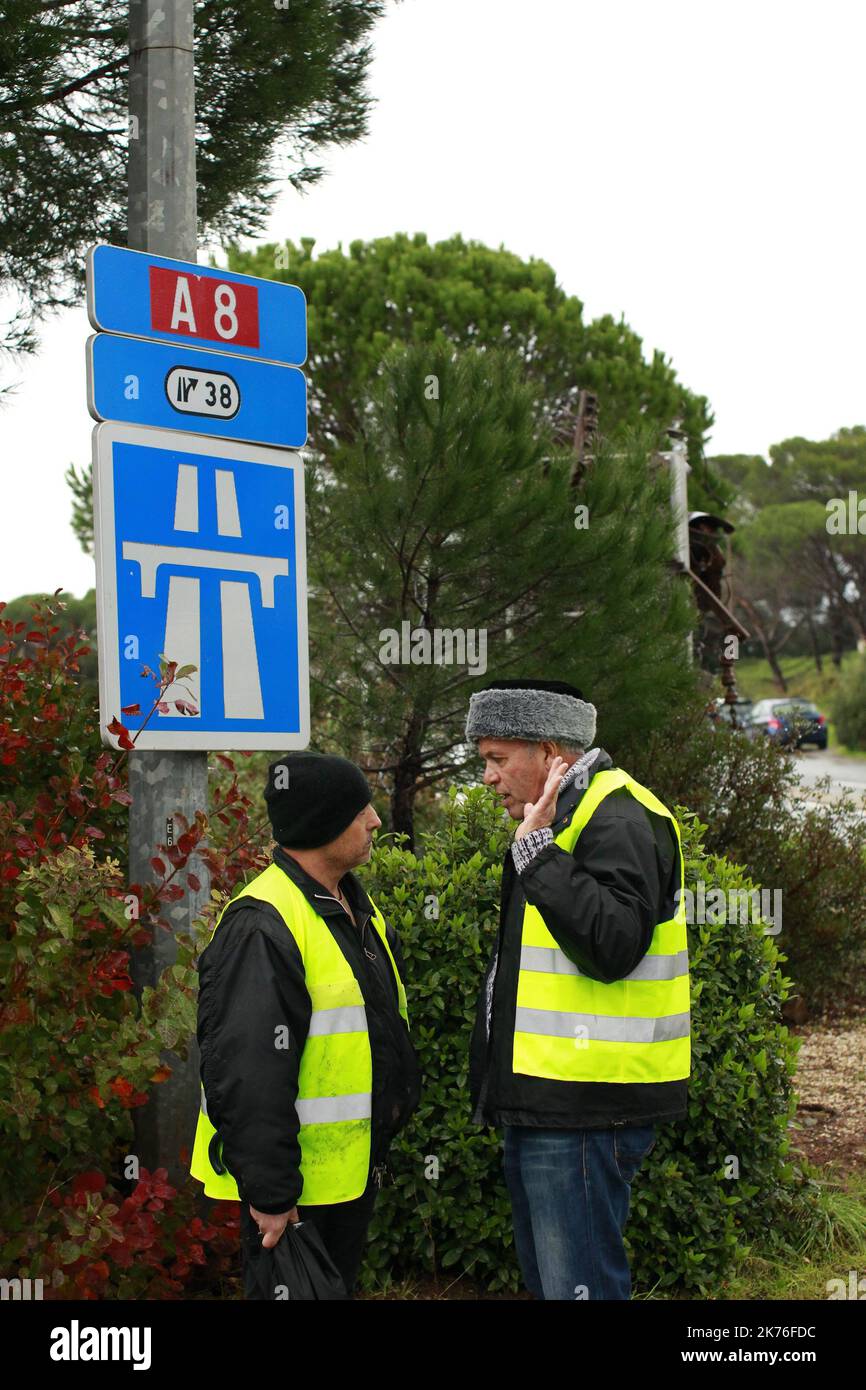 French fuel protests Stock Photo - Alamy