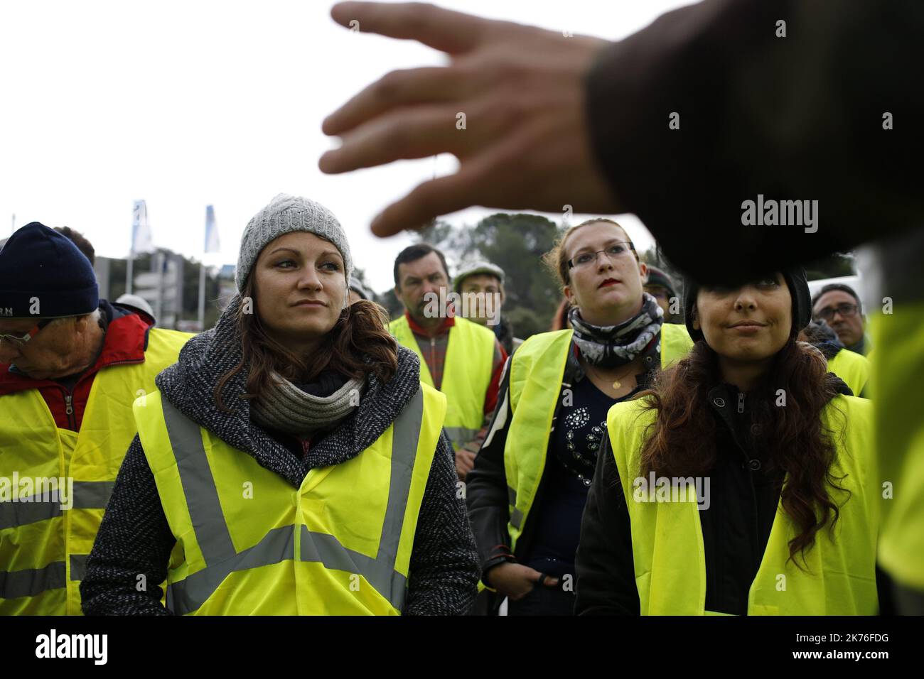 French fuel protests Stock Photo - Alamy