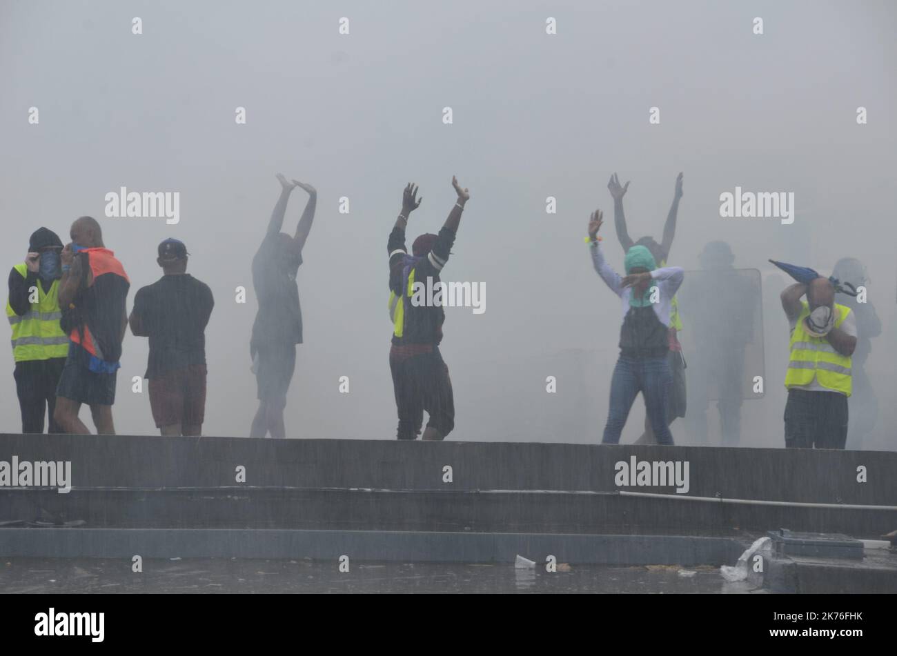 French fuel protests 'yellow vests Stock Photo - Alamy