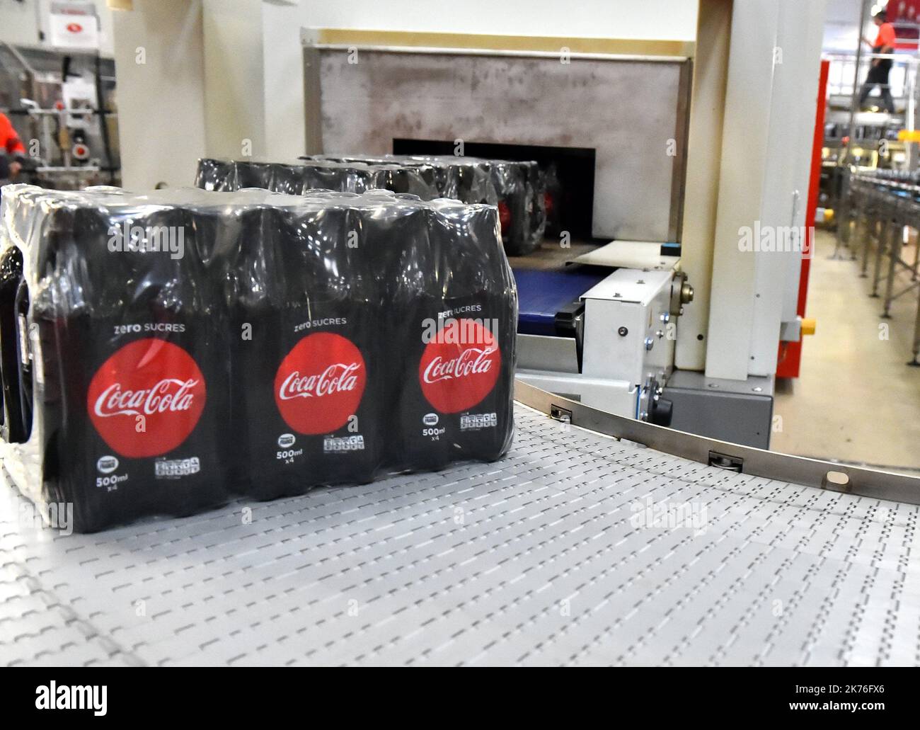 A Coca Cola factory in Toulouse, France celebrates 50 years of ...