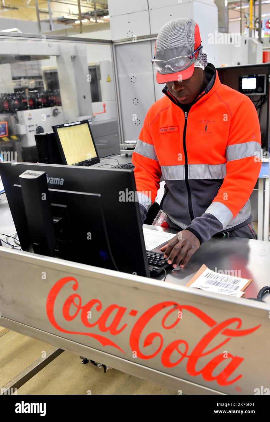 A Coca Cola factory in Toulouse, France celebrates 50 years of ...