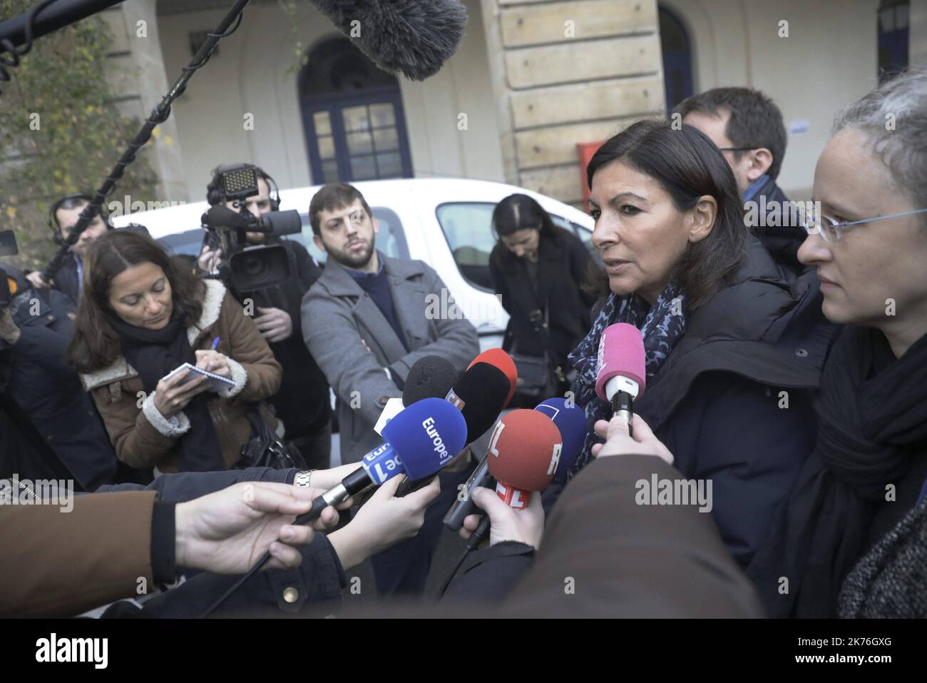 French fuel protests 'yellow vests". Damages seen a day after the 3rd ...