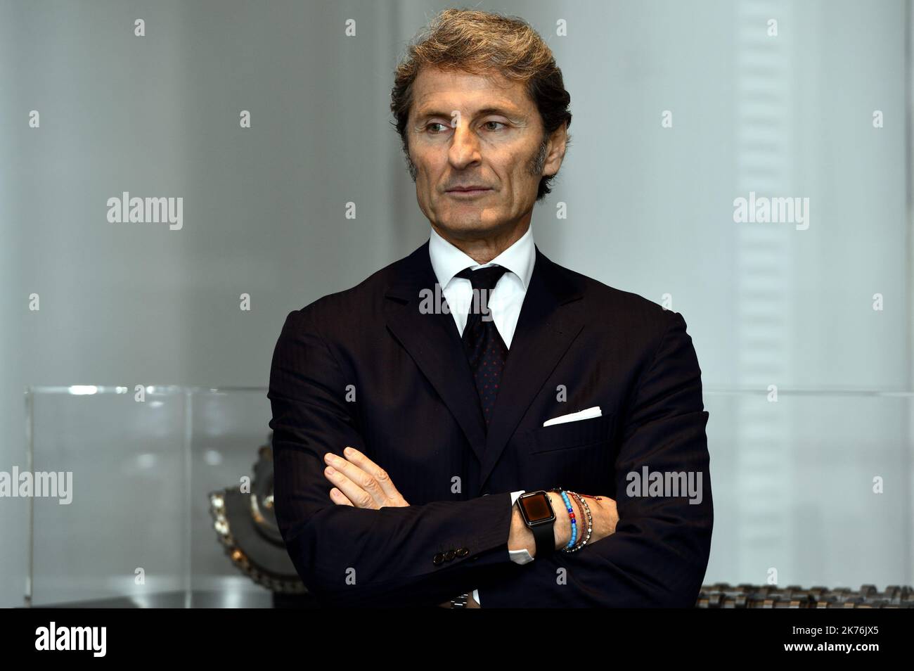 Stephan WINKELMANN, président de Bugatti. PHOTO Alexandre MARCHI ...