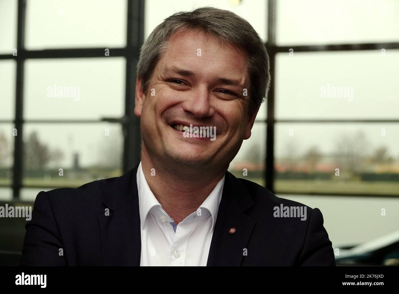 Christophe PIOCHON directeur général de Bugatti. PHOTO Alexandre MARCHI ...