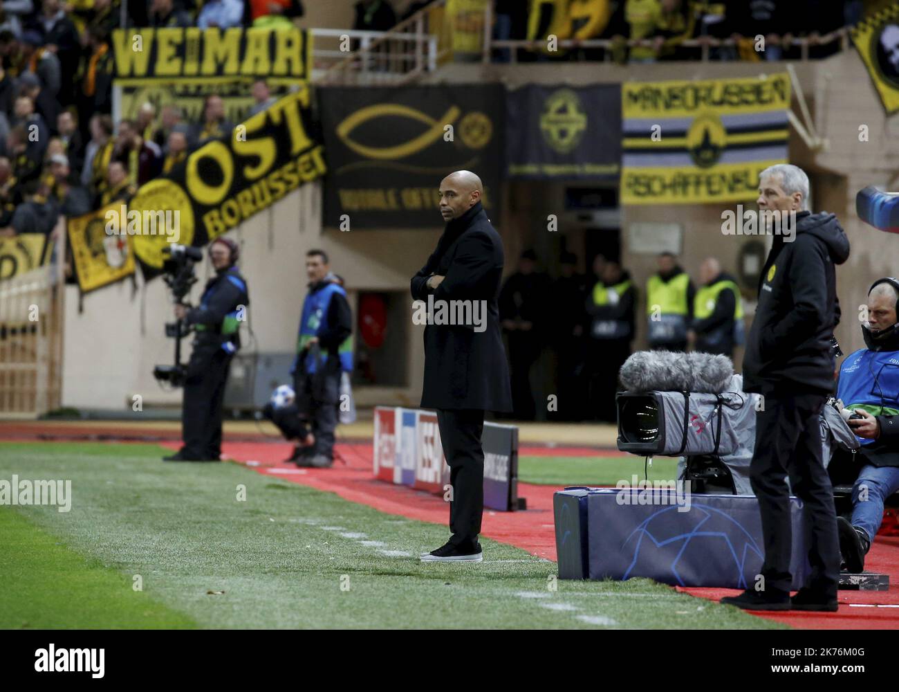 Thierry henry monaco champions league hi-res stock photography and ...