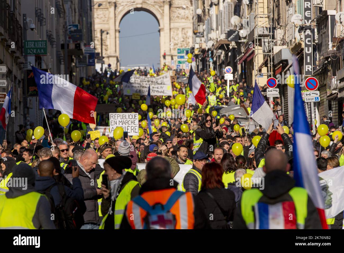 Demonstration of the National Yellow Vests Protest Movement Against ...