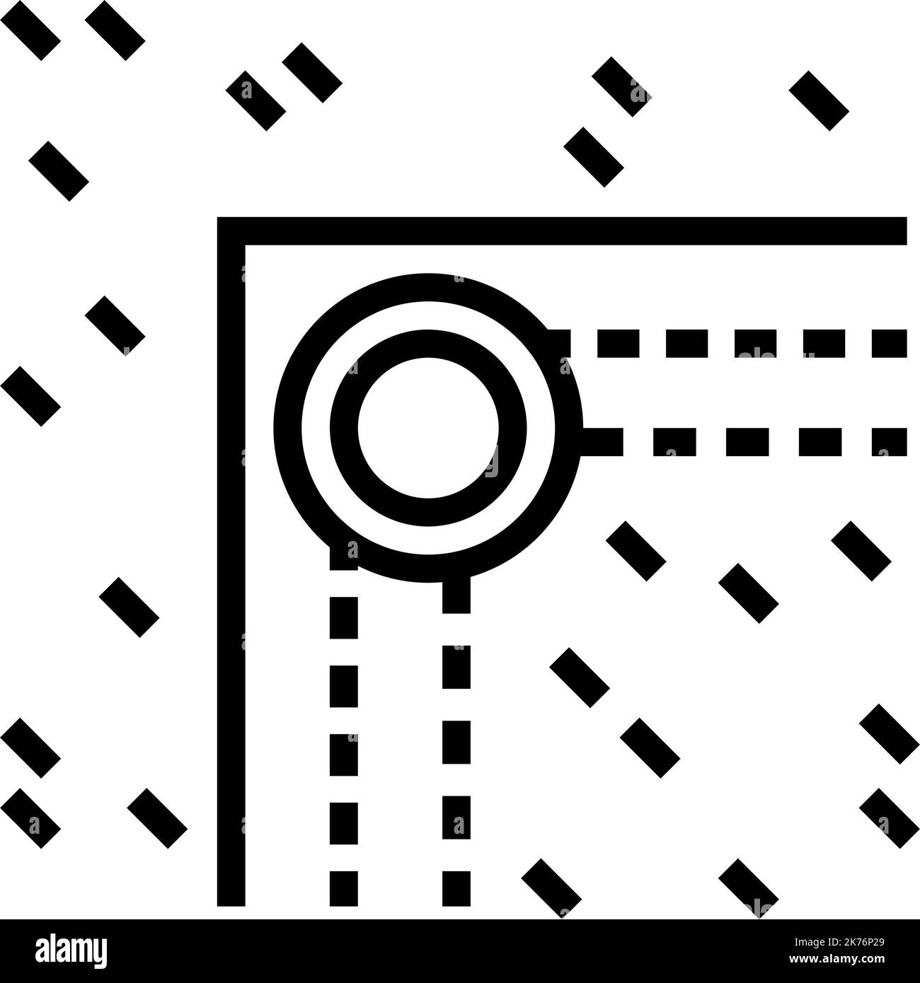 rivet denim line icon vector illustration Stock Vector Image & Art - Alamy