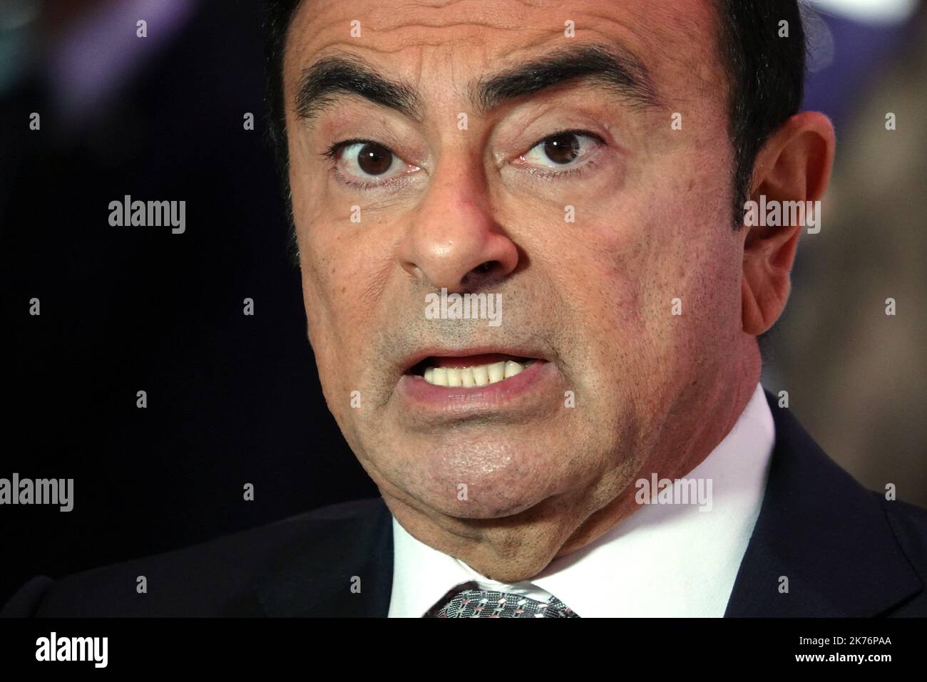 Carlos Ghosn (aka Bichara) - Chairman and CEO of the Renault group ...