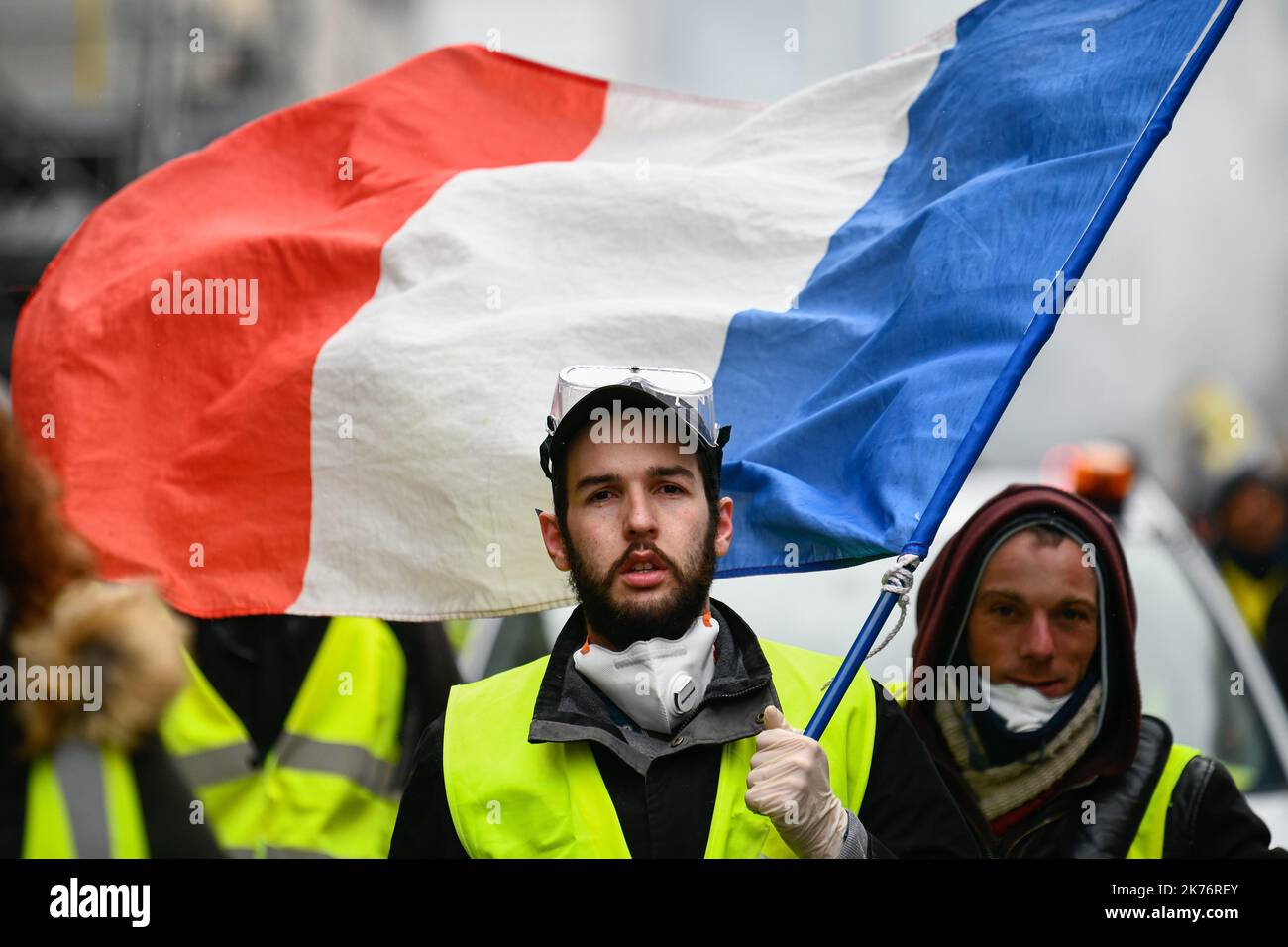 Drapeaux de protestation hi-res stock photography and images - Alamy